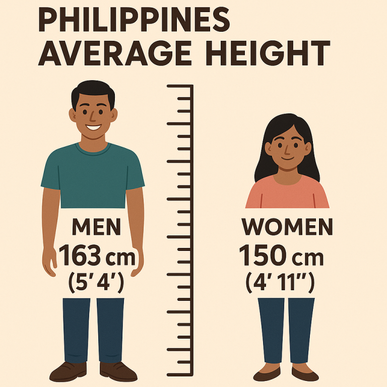 Philippines Average Height: A Rising Nation | Convert Master
